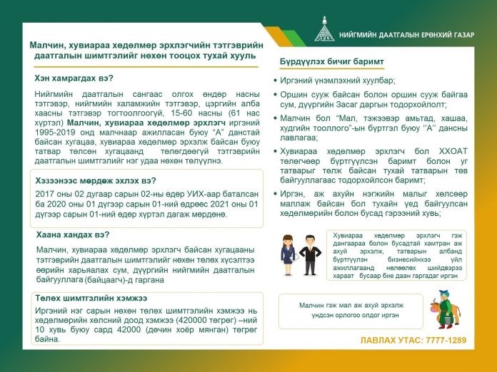 2020 01 01 ЭЭС ХЭРЭГЖИЖ БУЙ НД ЫН ХУУЛЬ ТОГТООМЖ