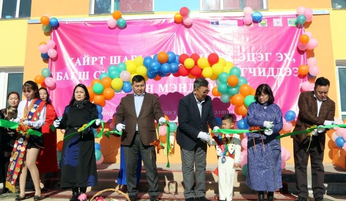 ЖАРГАЛАНТ СУМЫН ӨГӨӨМӨР БАГt ЦЭЦЭРЛЭГИЙН ШИНЭ БАРИЛГА АШИГЛАЛТАД ОРЛОО