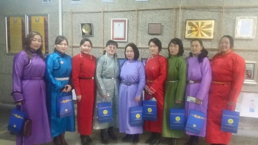 сумын баг багийн төлөөлөл болсон сайчууд сумын эмэгтэйчүүдийн холбооны