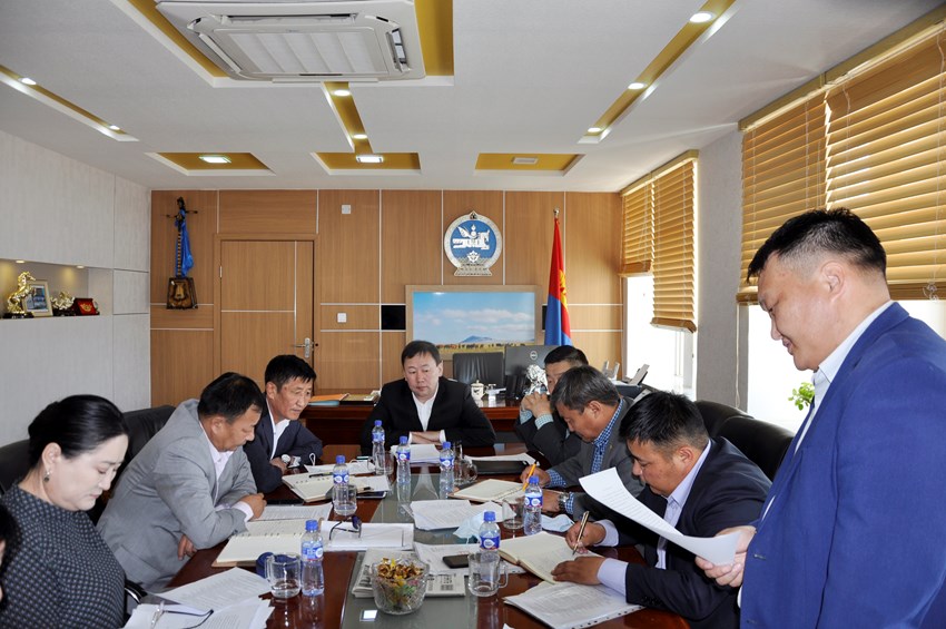 Аймгийн ИТХ ын Тэргүүлэгчид хуралдав