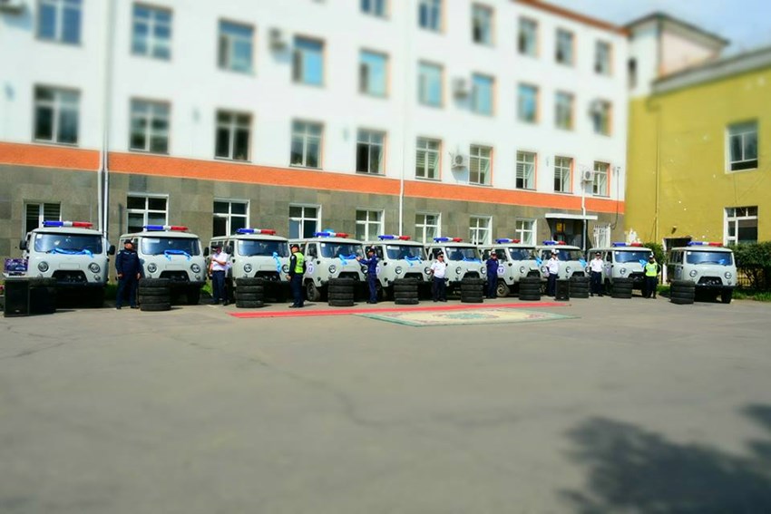 НАЛАЙХ ДҮҮРЭГ ДЭХ ЦАГДААГИЙН ХЭЛТЭС ШИНЭ АВТОМАШИНТАЙ БОЛЛОО