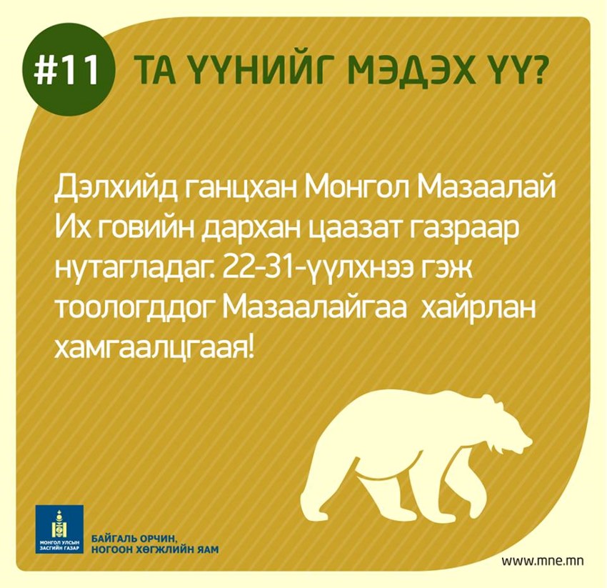 Та үүнийг мэдэх үү